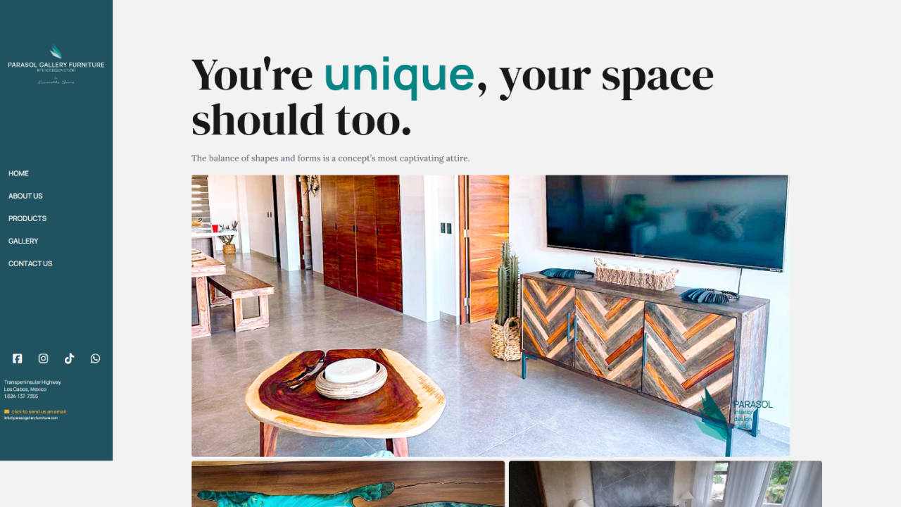 Parasol Furniture Gallery | Case Study